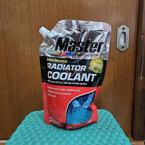 Jual air radiator master radiator coolant warna hijau 1 liter - Kota ...