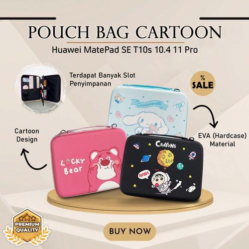 Jual Tas Pouch Bag Huawei MatePad SE T10s 10.4 11 Pro EVA Slingbag ...