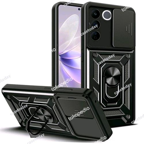 Jual Vivo V27 V27e Pro 5g | Casing Case Hardcase Robot Ringstand Cam ...