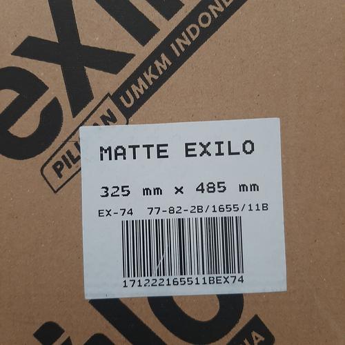 Jual Sticker A3+ vinyl Exilo Matte Ecer (10lembar) - Kota Bandung ...