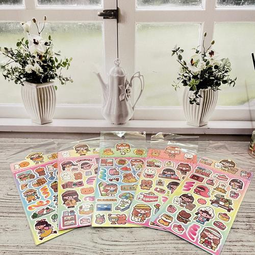 Jual Sticker Momo 1 Lembar 2D / Stiker ALB MOMO motif UNIK Lucu Sweet ...