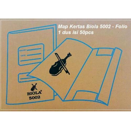 Jual Map Kertas Biola 5002 - Biru / Per Dus Isi50 - Jakarta Barat ...