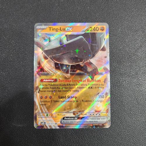 Jual pokemon tcg sv2d 049/071 ting-lu / tinglu / ting lu ex rr - Kota ...