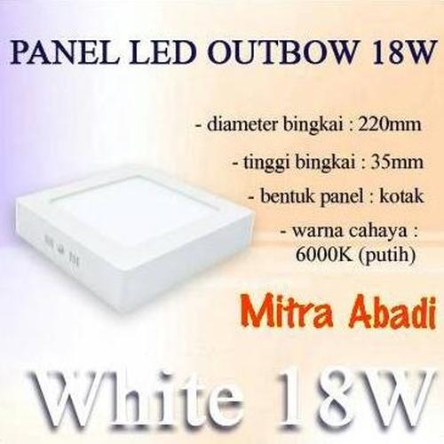 Jual Panel LED 18W White Kotak Besi OUTBOW - Jakarta Selatan - toro ...