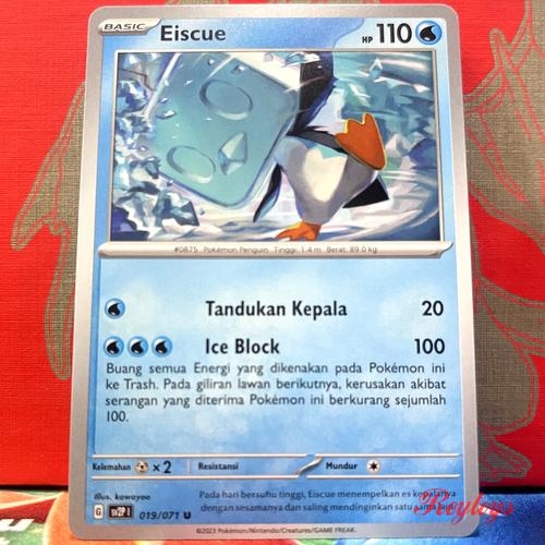 Jual Pokemon Mara Bahaya Salju SV2P - 019 Eiscue - Jakarta Utara - ReyToys | Tokopedia