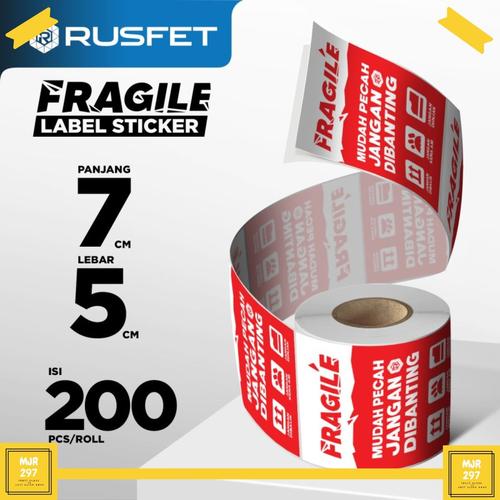 Jual LABEL STICKER UNBOXING STIKER FRAGILE UNBOXING LABEL PENGIRIMAN ...
