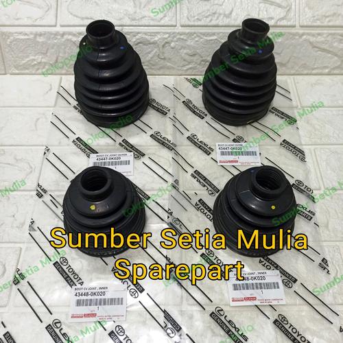 Jual Karet Boot Cv Joint As Roda Luar Dalam Fortuner Hilux Ori 2Set 4pc - Jakarta Utara - Sumber ...