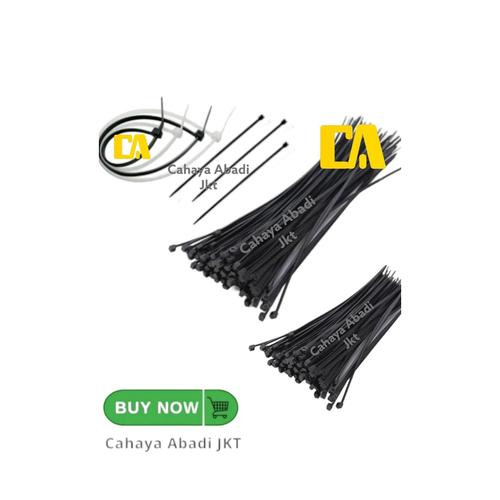 Jual KABELTIS / KABEL TIS / CABLE TIES HITAM 20CM - Jakarta Pusat ...