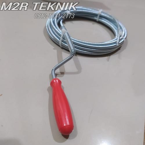 Jual Pipe cleaner 10 5 meter/kawat saluran sumbat/pembersih saluran air ...