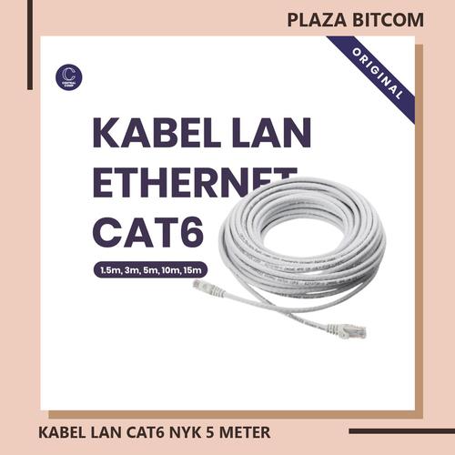 Jual KABEL LAN NYK CAT6 5 METER | BITCOM PLAZA - Kab. Jember - Bitcom ...