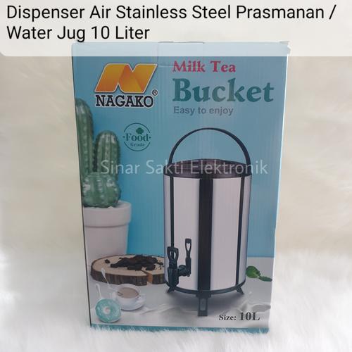 Jual Dispenser Termos Air Minuman Panas Stainless Prasmanan 10 Liter ...