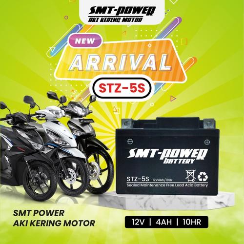 Jual AKI MOTOR / AKI KERING MOTOR SMT POWER STZ 5S 4AH - Jakarta Utara ...