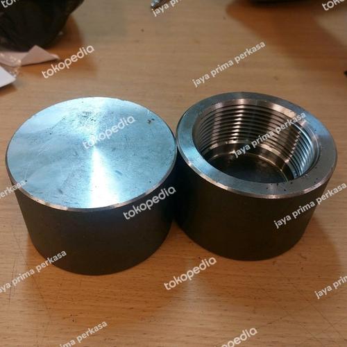 Jual Dop besi / End cap besi Class 3000 Drat 1" inch DN25 - Jakarta ...
