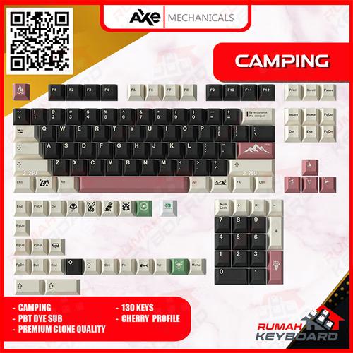 Jual KEYCAP - KEYCAPS - CHERRY - CAMPING - PBT - DYE SUB - CAMPING ...