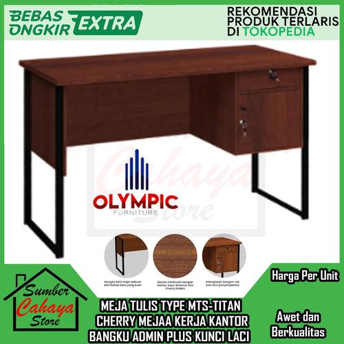 Jual [Instan] MEJA TULIS TYPE MTS-TITAN CHERRY MEJAA BELAJAR KANTOR ...