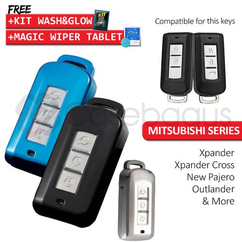 Jual Mitsubishi Xpander Cross 2020 2023 - Glossy Case Kunci Mobil Key ...