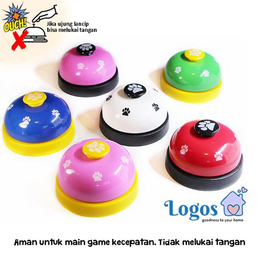 Jual Desk Bell bar bell ring bell boardgame Quick speed bell reception ...