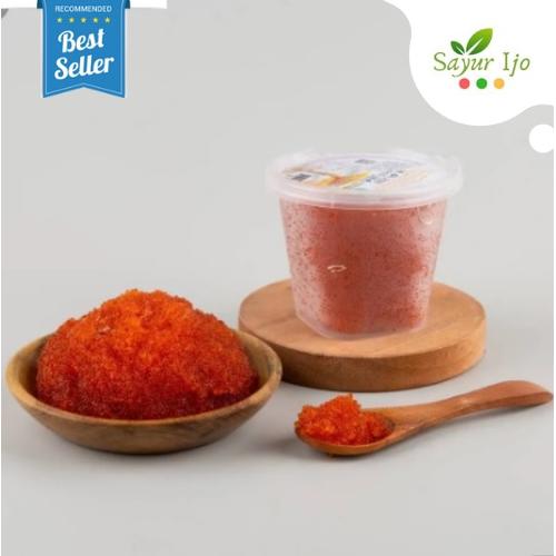Promo Tobiko Orange 100 Gram Fresh Flying Fish Roe Telur Ikan Terbang ...