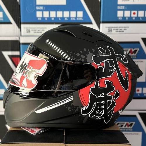 Jual NHK GP Prime Bushido Black Red Doff - SV - S - Jakarta Utara ...