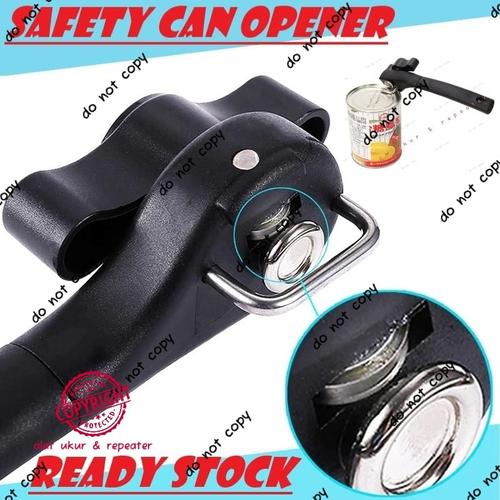 Jual Pembuka Kaleng Can Opener Alat Safety Side Cut Aman Stainless ...