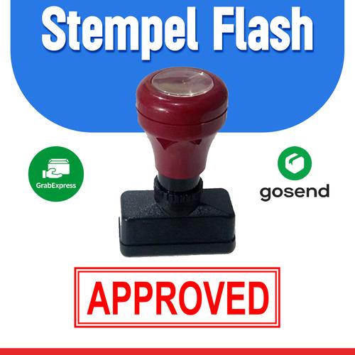 Jual Stempel APPROVED Warna Otomatis Flash - Jakarta Selatan ...