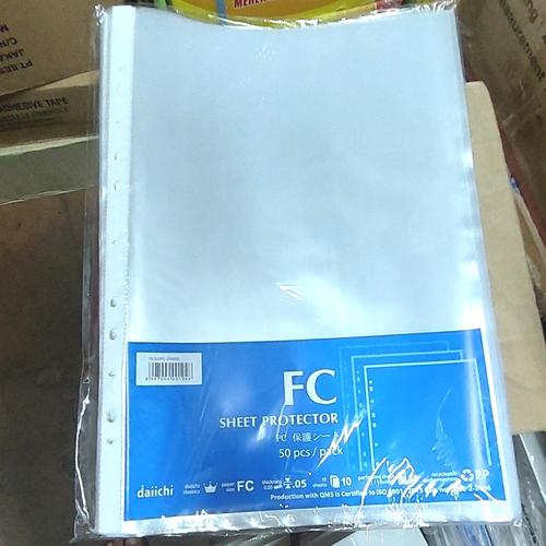 Jual Daiichi Sheet Protector Folio (F4) per set isi 50 - Jakarta Utara ...