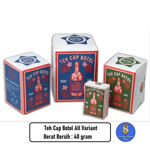 Jual Teh Cap Botol All Variant-Teh Bubuk Cap Botol All Variant - Biru ...