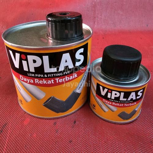 Jual Lem PVC Viplas by Pipa Power - Kaleng dengan Tutup Kuas - 100g ...