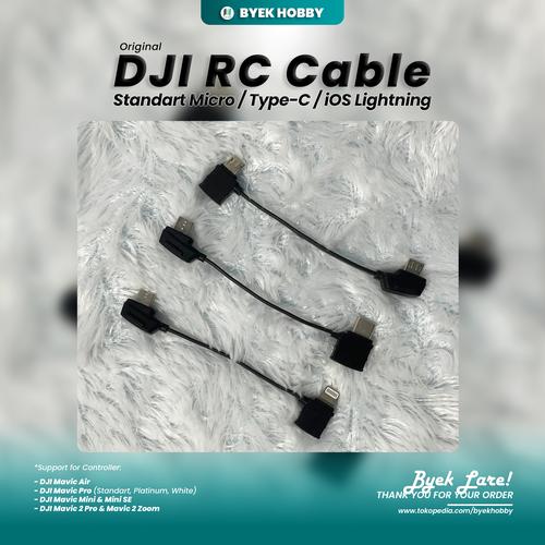 Jual Original Remote Cable DJI Mavic Air Mini SE Pro 2 Zoom (Kabel OTG ...