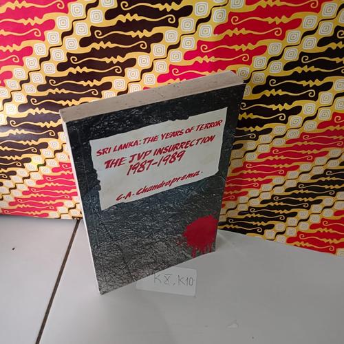 Jual sri lanka the years of terror the jvp insurrection 1987-1989 ...
