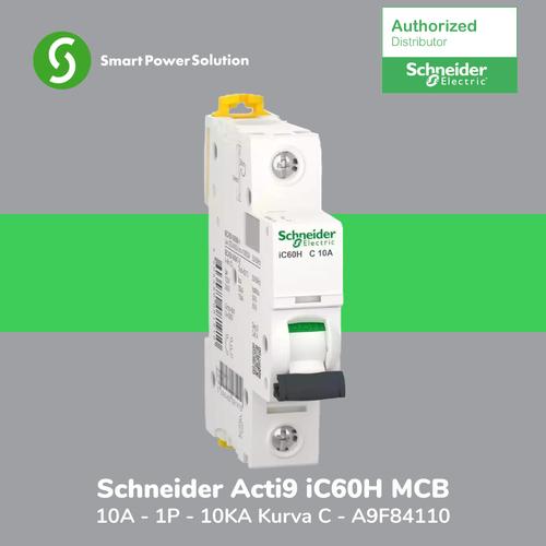 Promo Schneider Acti9 iC60H Mcb 10A - 1P - 10KA Kurva C - A9F84110 - Jakarta Pusat - Smart Power ...