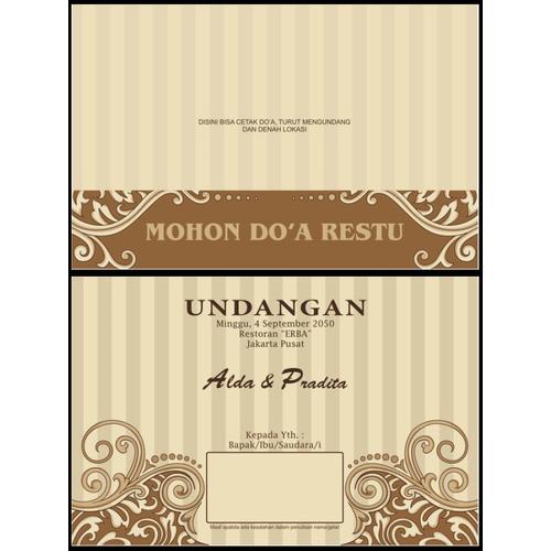 Jual Blangko Undangan ERBA Era Baru kode 2212 - Kota Sukabumi - Central ...