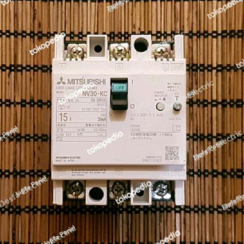 Jual ELCB Mitsubishi NV30-KC 3 Phase 15 Ampere 30mA Original Japan - Jakarta Pusat - Japfa Panel ...