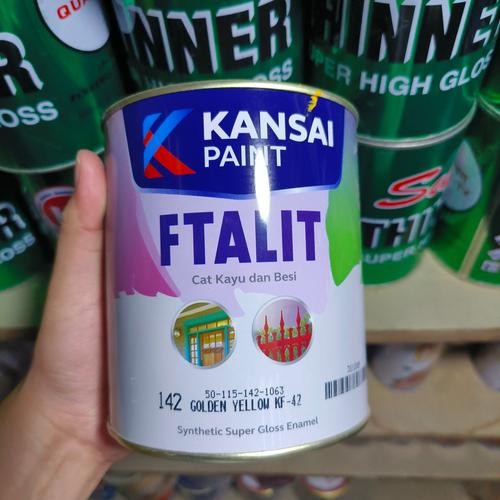 Jual ftalit cat kayu dan besi golden yellow KF-42 - Kab. Tangerang ...