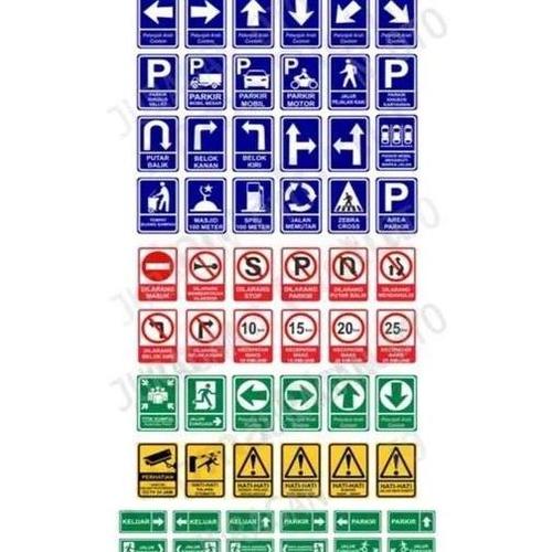 Jual Rambu Perhatian Tanda Seru 60X60 Plat Alumunium Best Seller ...