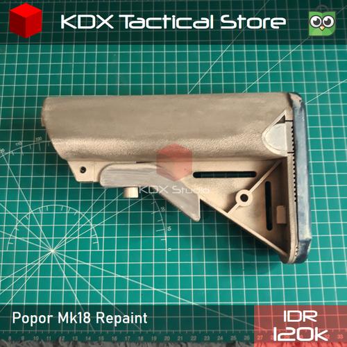 Jual Popor Mk18 M4 Crane Stock Repaint - Kota Surabaya - KDX Tactical ...