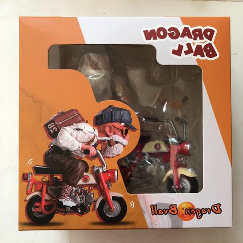 Jual PVC Action Figure DragonBall Son Goku Master Roshi Bike Ver ...