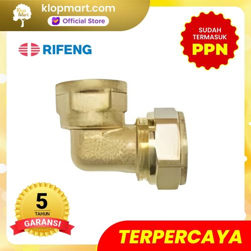 Jual Knie Drat Dalam Air Panas Rifeng 1/2" - Female Elbow L1216x1/2F - Jakarta Selatan ...