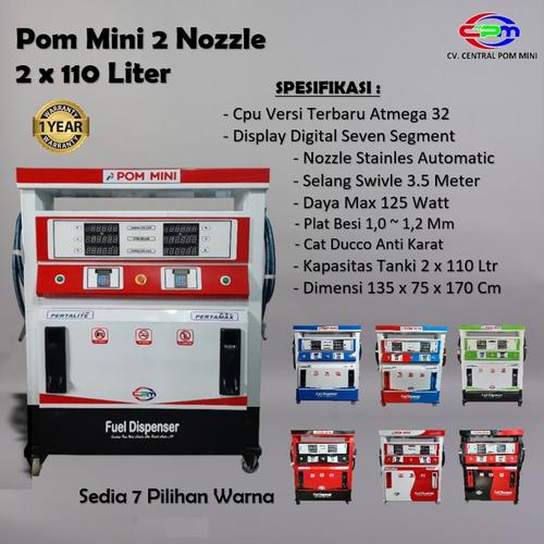 Jual Pom Mini murah - Pertamini 3 Nozzle 3 x 110 Liter - Kab ...