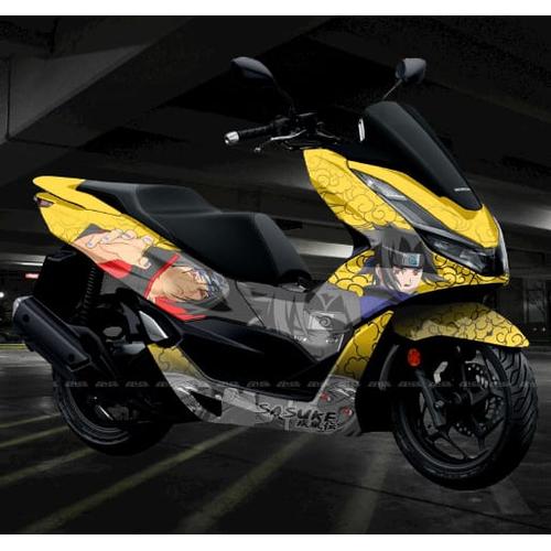 Jual sticker pcx 160 decal striping all new pcx 160 full body - Kuning ...