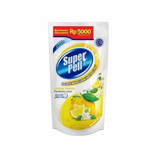 Jual Super Pell Pembersih Lantai Lemon Ginger 280 Ml - Jakarta Barat ...