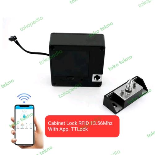 Jual Hidden Cabinet Lock / Drawer Lock RFID 13.56Mhz - App. Tuya ...