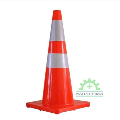 Jual Traffic Cone 70cm Kerucut Lalu Lintas Jalan Pembatas Area Barikade ...