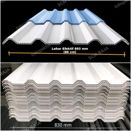 Jual atap rooftuff atap upvc twinwall - Kab. Tangerang - SCM BAJA ...