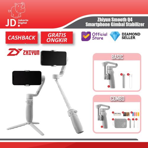 Promo Zhiyun Smooth Q4 Smartphone Gimbal Stabilizer / Smooth Q-4 - BASIC, PAKET A Cicil 0% 3x ...