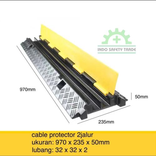 Jual Speedhump Cable Protector 2 Line 2 Jalur Polisi Tidur Pengaman Jalan - Jakarta Barat - INDO ...