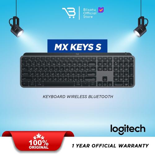 Promo Logitech MX Keys S Keyboard Wireless Bluetooth - Putih Cicil 0% ...