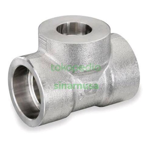 Jual Tee Reducer Stainless 304 SW Socket Weld 3000 Psi 1 1/2 × 1 ...
