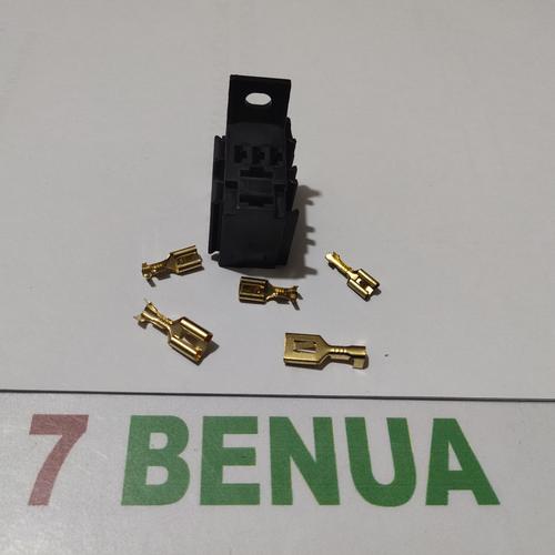 Jual RUMAH SOCKET SOKET RELAY MINI KECIL GANDENG KAKI 4/KAKI 5 PLUS ...