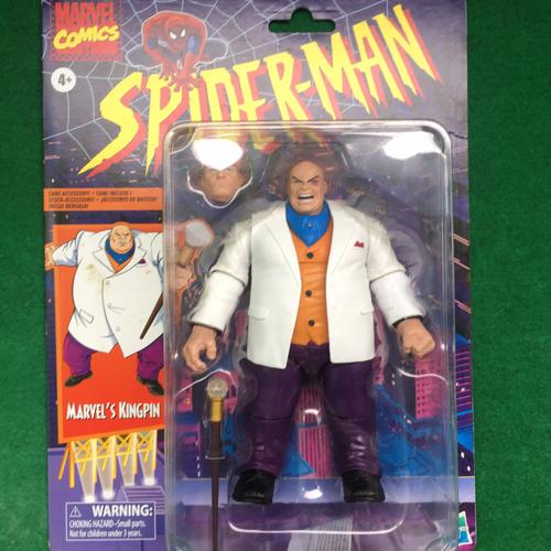 Jual Marvel Legends Kingpin Retro card Spiderman Vintage [Spider-man ...